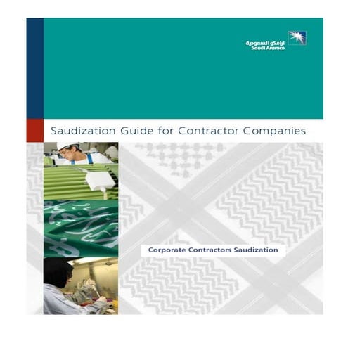 Saudization guide contractor | PDF