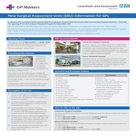 Sau gp service_summary_v1_rev1 (2) | PDF