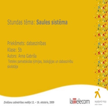 Saules sistēma 2 | PPT