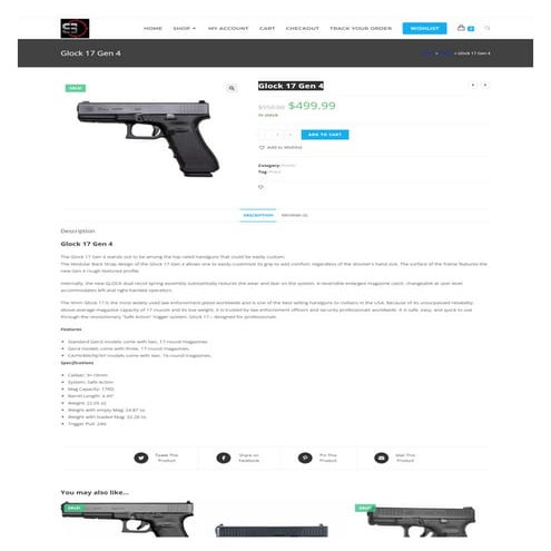 Buy Glock 17 Gen 4 - Saul Gun Broker | PDF