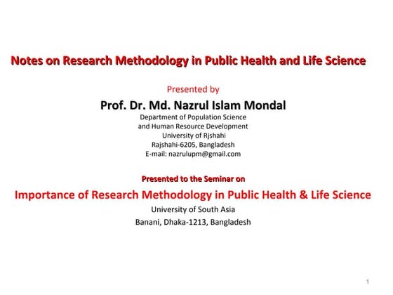 Motivation in research - Research Methodology - Manu Melwin Joy | PPTX