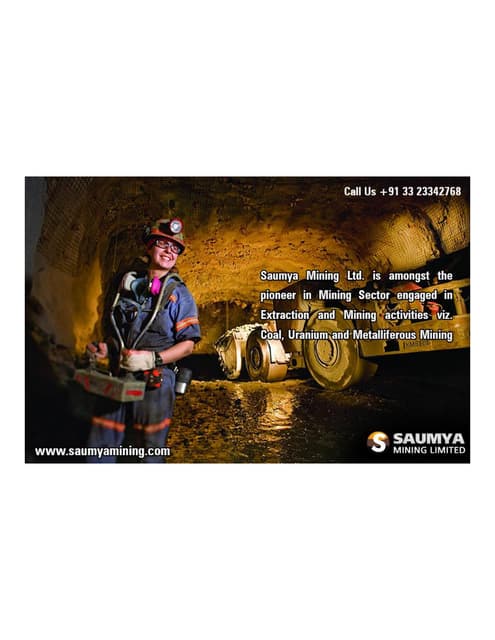 Saumya mining services | PDF