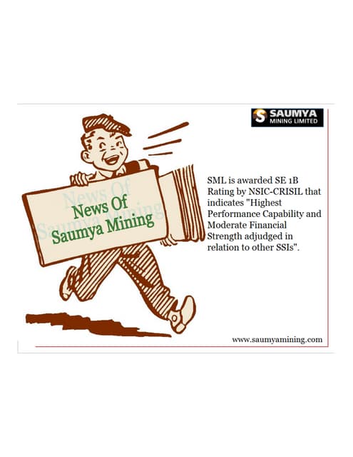 Saumya mining first urenium mining company | PDF