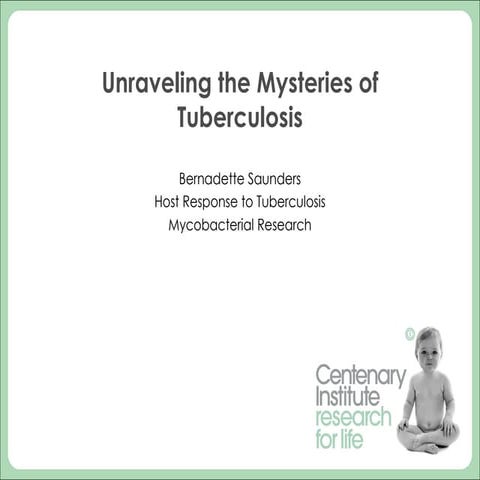 Tuberculosis - World TB Day 2011 | PPT