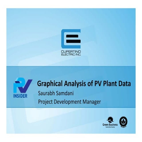 Graphical Analysis of PV Plant Data | PDF | Technology & Computing