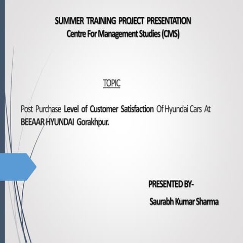 Saurabh sharma presentation | PPTX