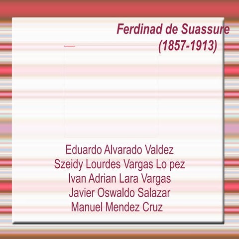 Saussure | PPT