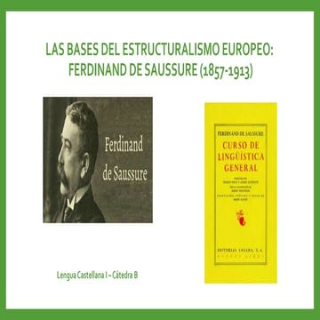 Saussure | PPTX