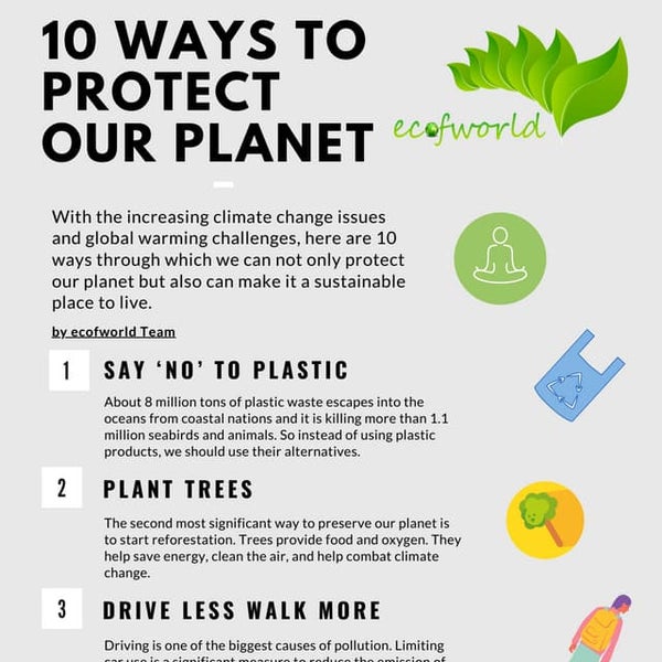 10 ways to protect our Planet