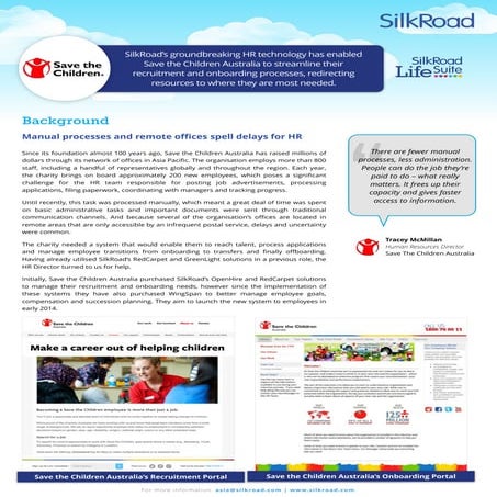 Case Study: Save The Children | PDF