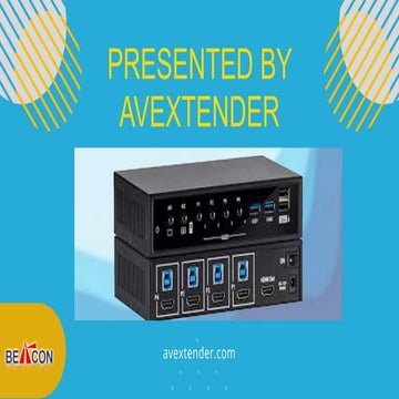 US Black Box KVM Extenders and Switches 2205 | PDF