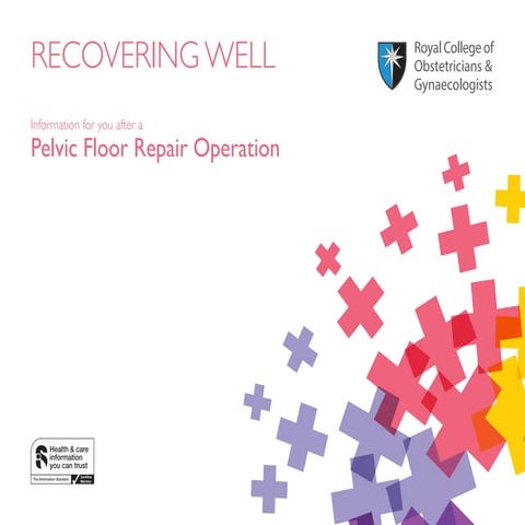 Information For You After a Pelvic Floor Repair Operation | PDF