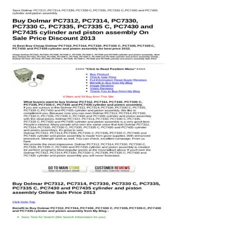 Save dolmar pc7312 pc7314 pc7330 pc7330 c pc7335 pc7335 c pc7430 and ...