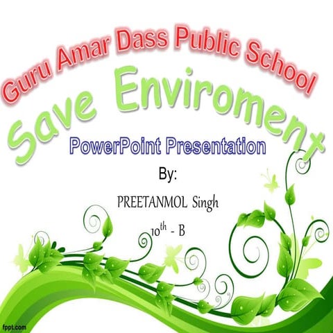 Save environment | PPTX