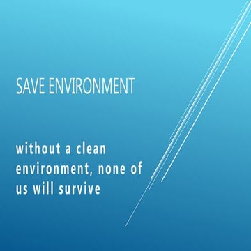 Save environment | PPT