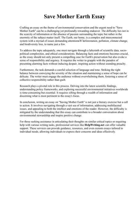 Save Earth Essay.pdf