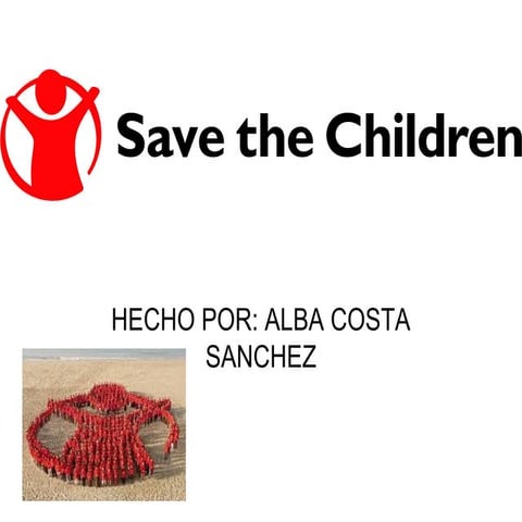 Save the children - ONG | PPT