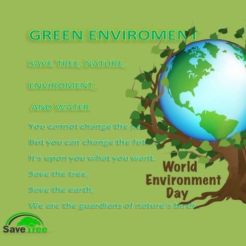 Save tree,nature,and enviroment | PDF