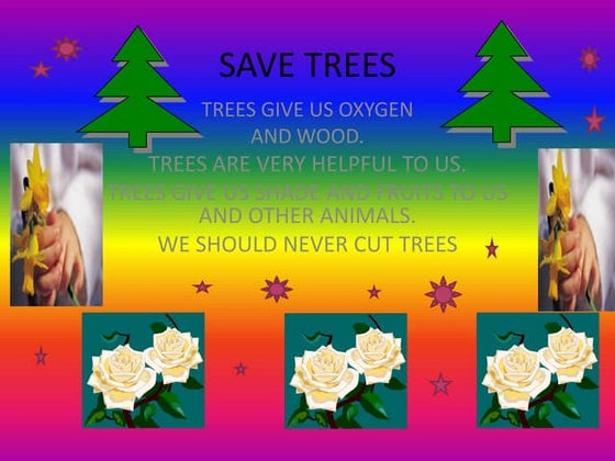 Save trees | PPTX