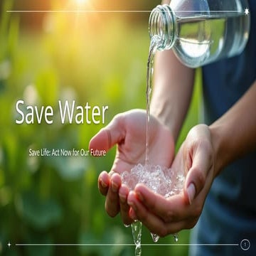 Save Water, Save Life: A Call to Conserve the Most Precious Resource ...