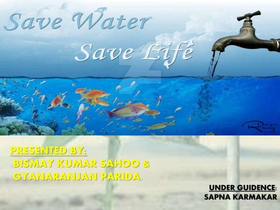 Save water presentaion | PPTX | Chemistry | Science