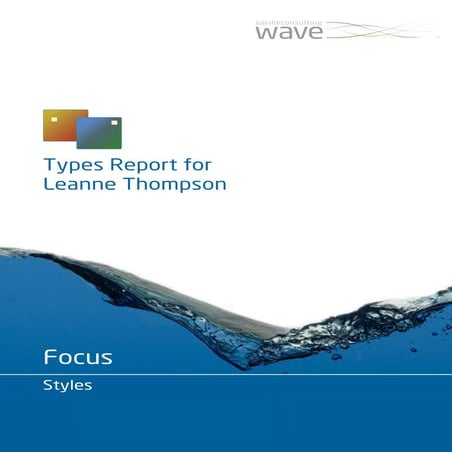 Saville Consulting Wave Assessment | PDF