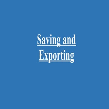 saving and exporting final designs, teaser, theatrical and quad.pptx