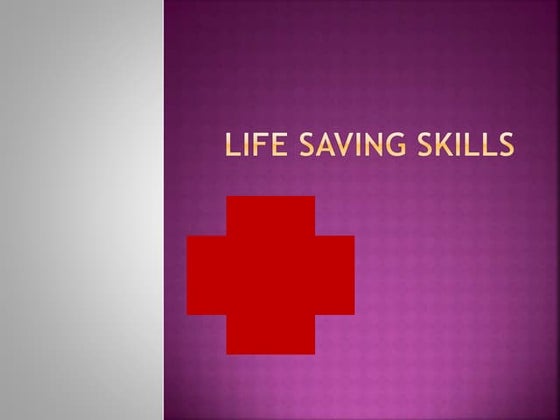 Basic first aid | PPT