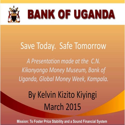 Save Today. Safe Tomorrow | PPT