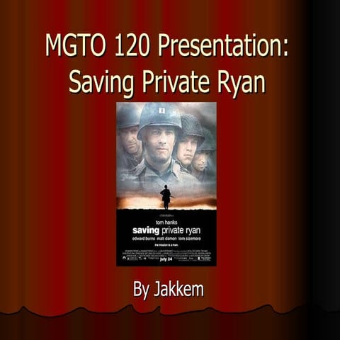 Saving Private Ryan Explained