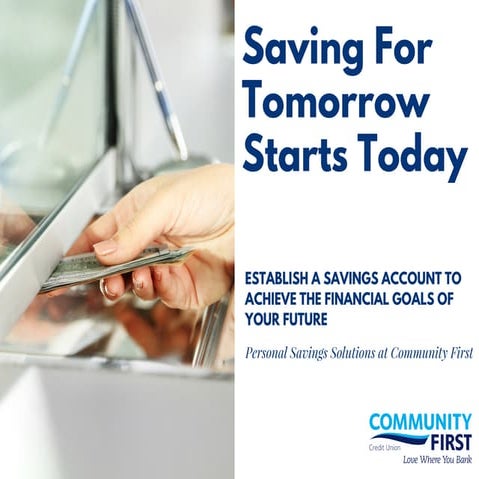 Saving for Tomorrow Starts Today | PDF | Consumer Banking | Personal ...