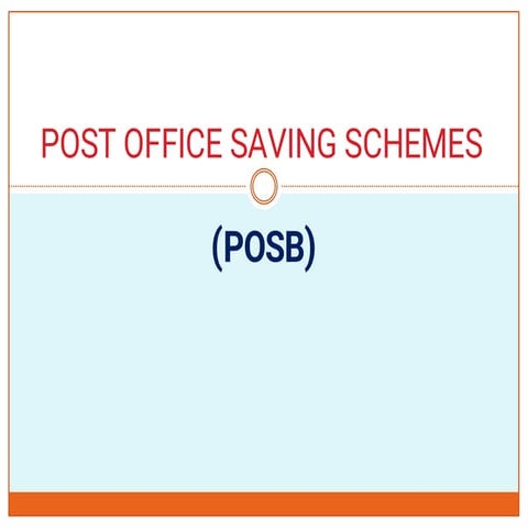 Postal of india Saving scheme of india.pdf
