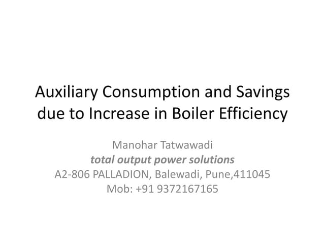 Boiler Efficiency Calculations | PDF