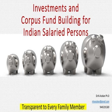 Savings Investments Corpus Fund | PPTX