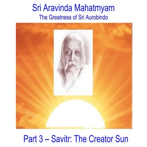 Savitr the Creator Sun | PPT