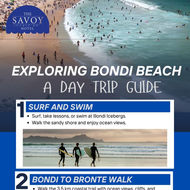 Exploring Bondi Beach A Day Trip Guide | PDF