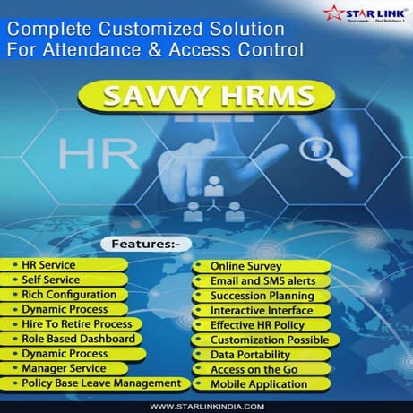 Savvy HRMS | Star Link | Software | PDF