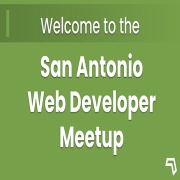 SA Web Dev Meetup Aug 2023 | PDF