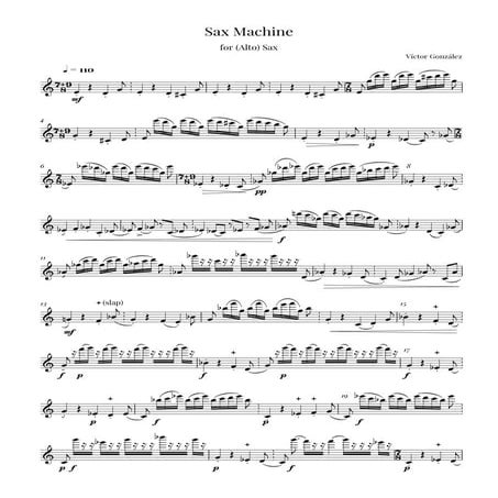 Sax Machine | PDF