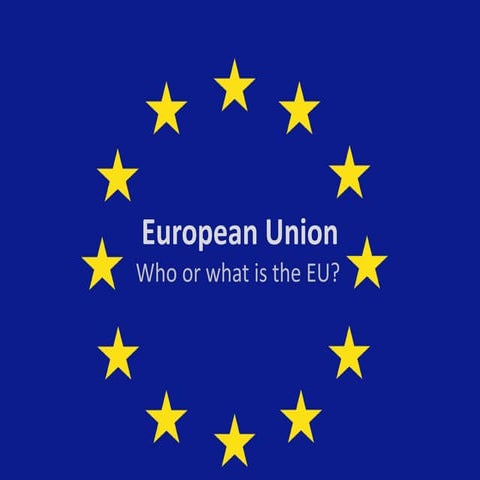 How the European union works | PPTX