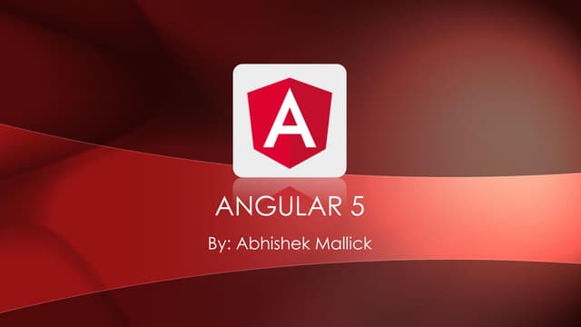 Say hello world with angular 5 | PPT Say hello world with angular 5 | PPT