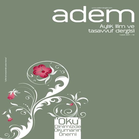 Adem Dergisi | PDF