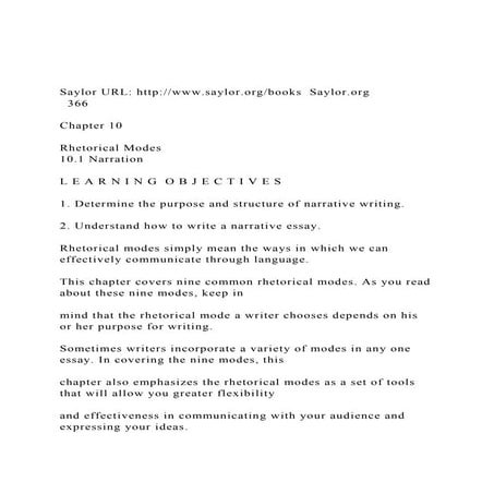 Narrative essays | PPTX