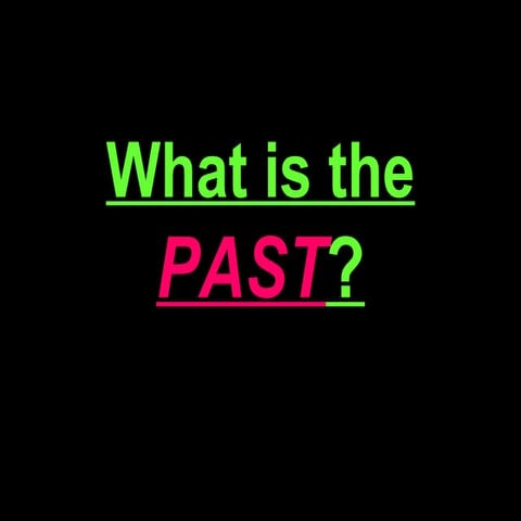 Past Simple - Say the past form of these verbs | PPT