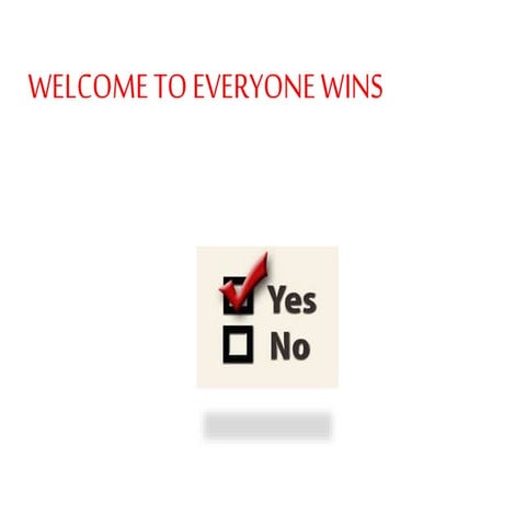 Everyone wins | PPTX