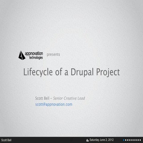 Lifecycle of a Drupal Project | PDF