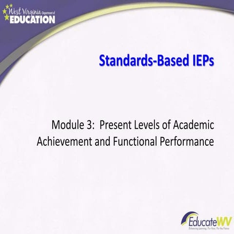 Sb iep module-3 | PPT