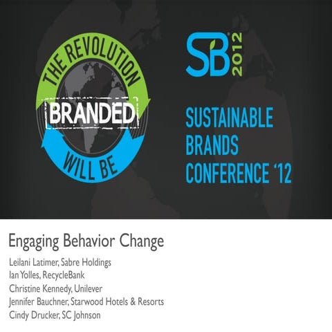 SB'12 - Leilani Latimer - Sabre Holdings, Ian Yolles - RecycleBank ...