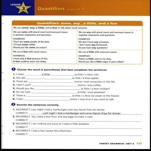 SB 2 Quantifiers | PPT