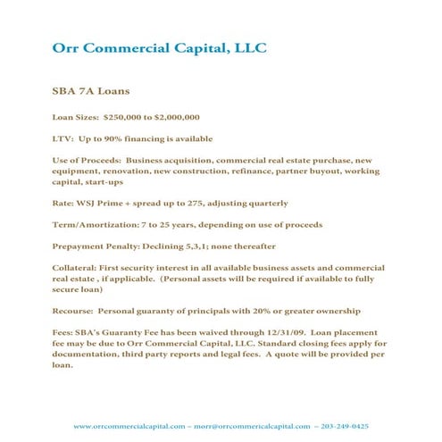 Sba 7 A Product Sheet | PDF